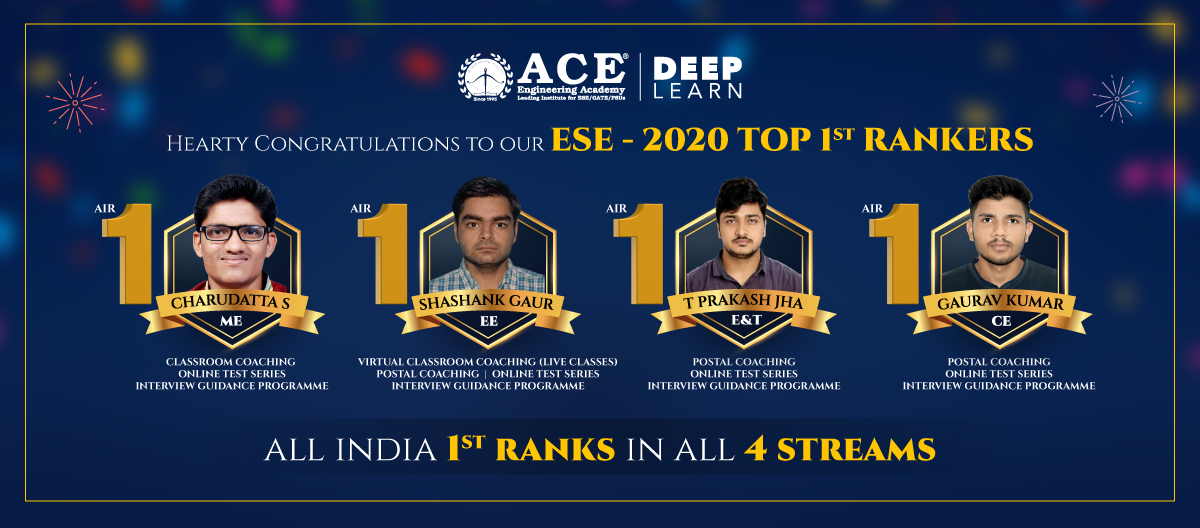 ACE Engineering Academy - Leading institute for ESE / GATE / PSUs/ IRMS ...